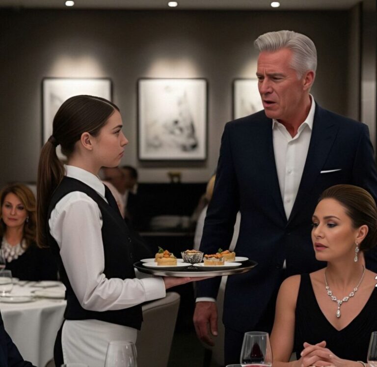 Wealthy Tycoon Breaks Down as Teen Waitress Reveals She’s His Daughter ...